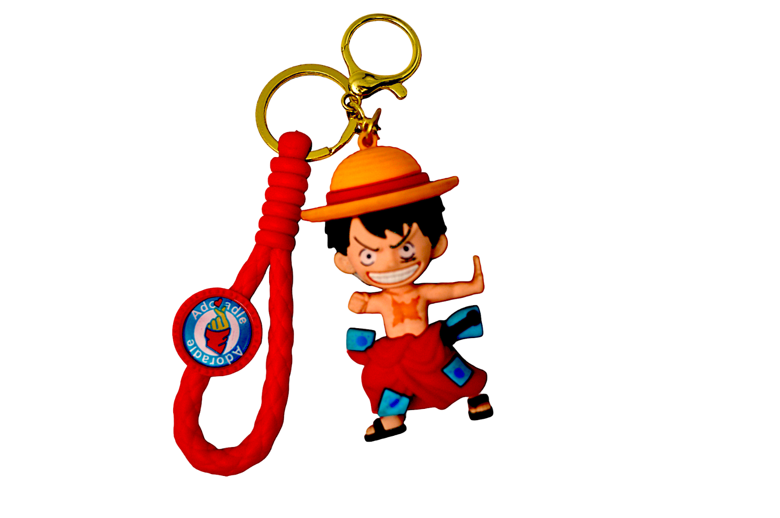 Angry Fighting Luffy Key Chain – MUDFRY
